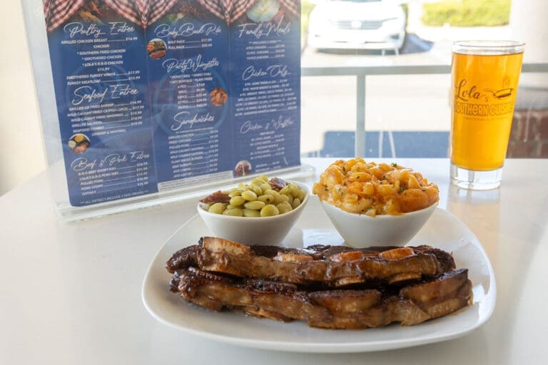 Lola's Menu | Traditional & Authentic Southern Cuisine